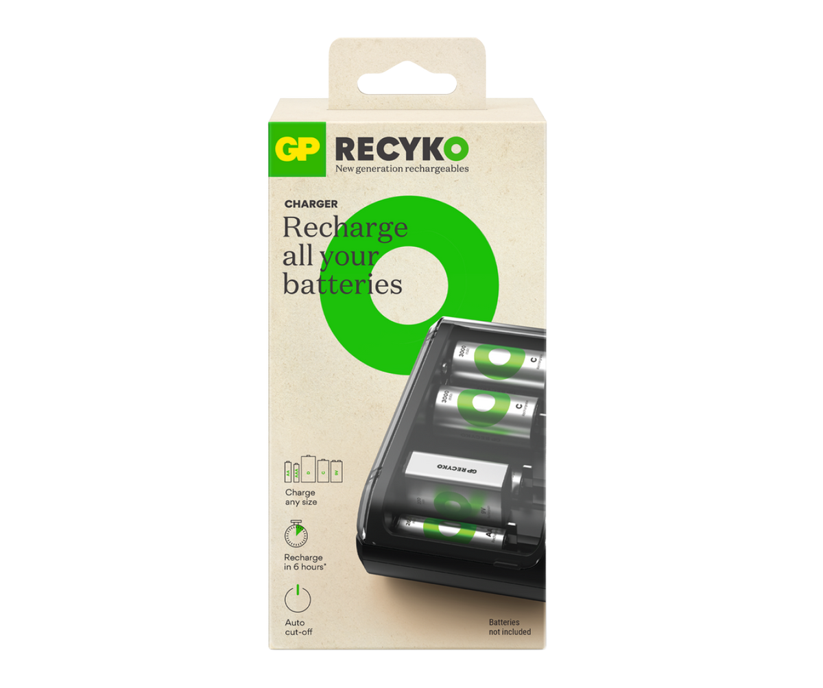 GP Recyko B631 USB Universal Battery Charger | GP Batteries UK