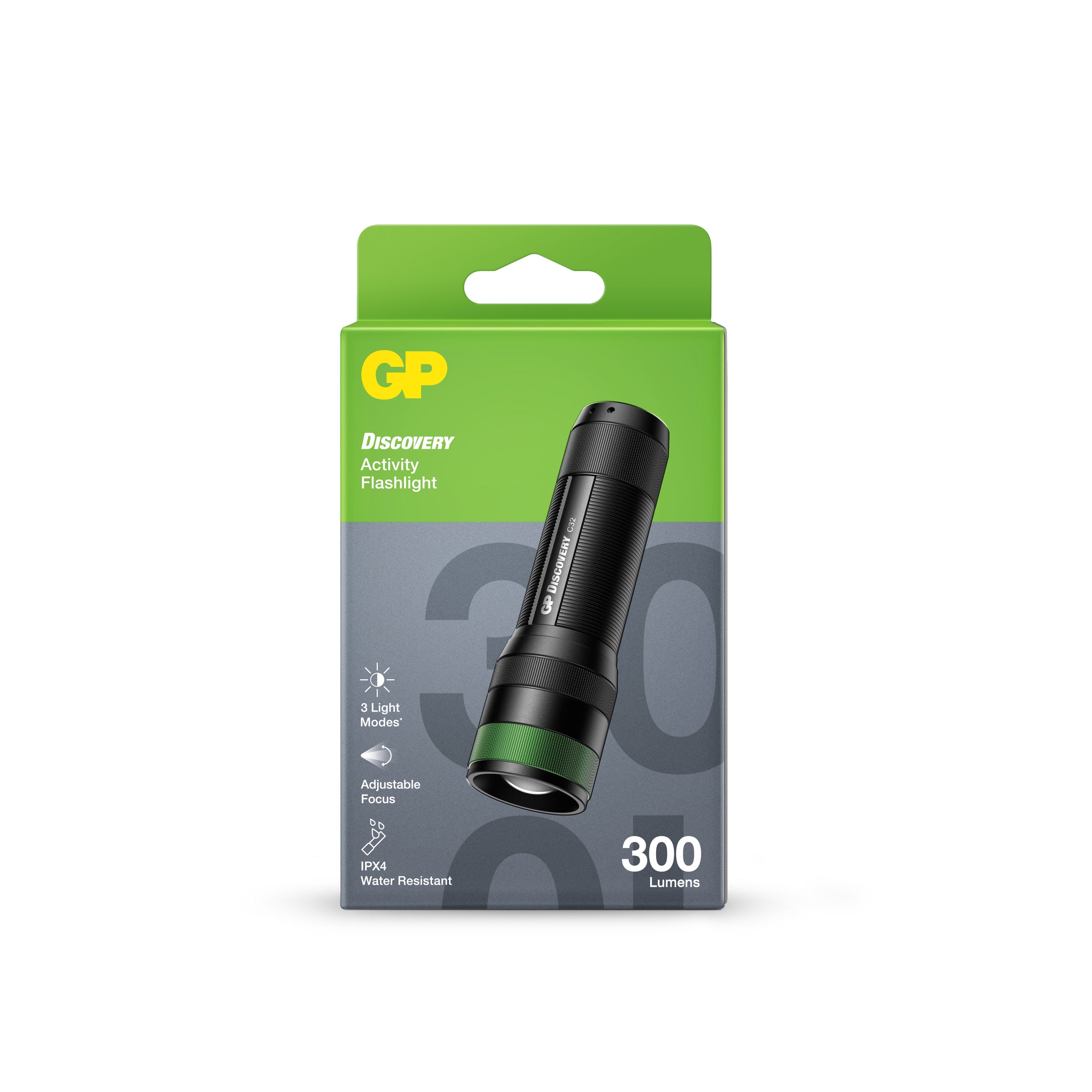 GP Discovery C32 Outdoor Torch with 3 AAA | GP Batteries UK