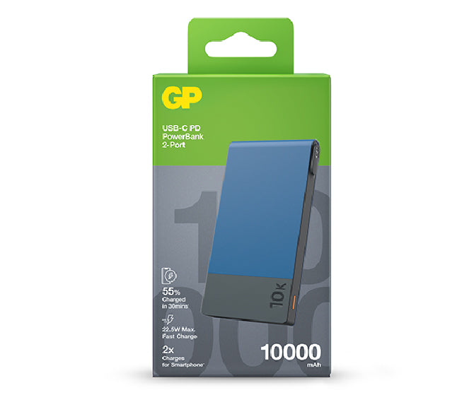 GP M2 Series PowerBank 10000mAh | GP Batteries UK