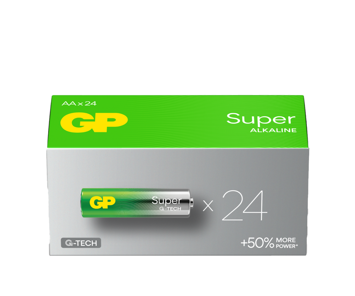 GP Super Alkaline AA Batteries | GP Batteries UK